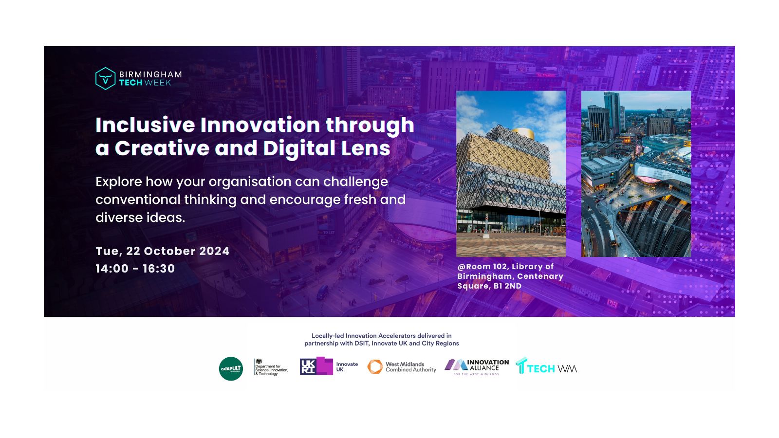 Birmingham Tech Week Official Launch – Innovation Alliance for the West Midlands